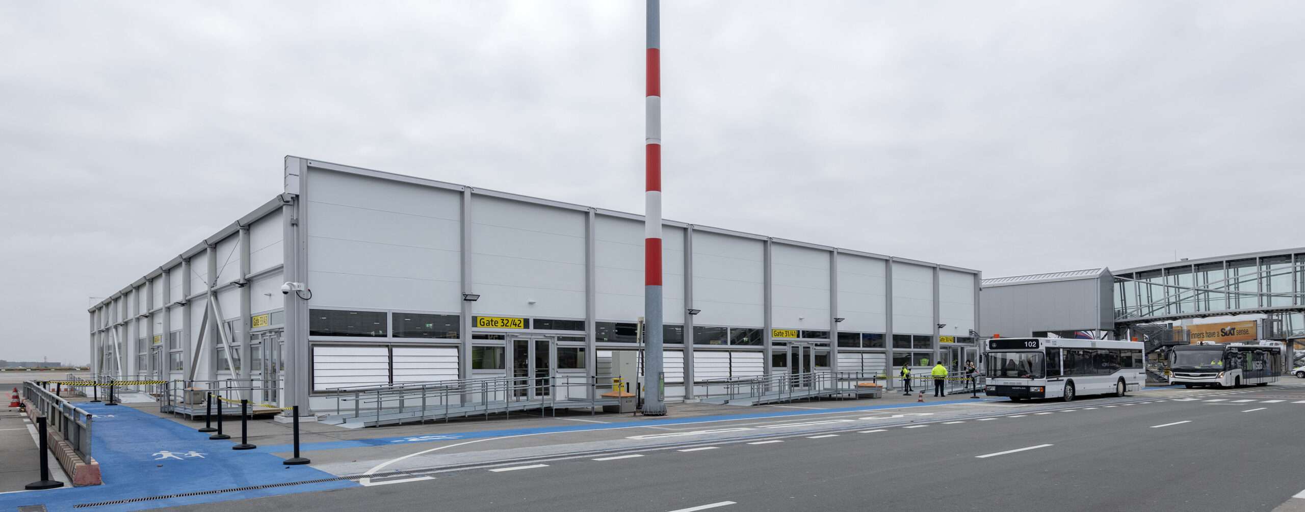 Temporary Airport Terminal Case Study | Neptunus Ltd