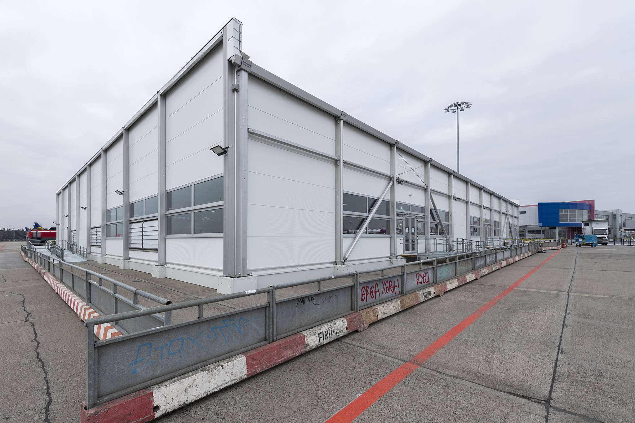 Temporary Airport Terminal Case Study | Neptunus Ltd